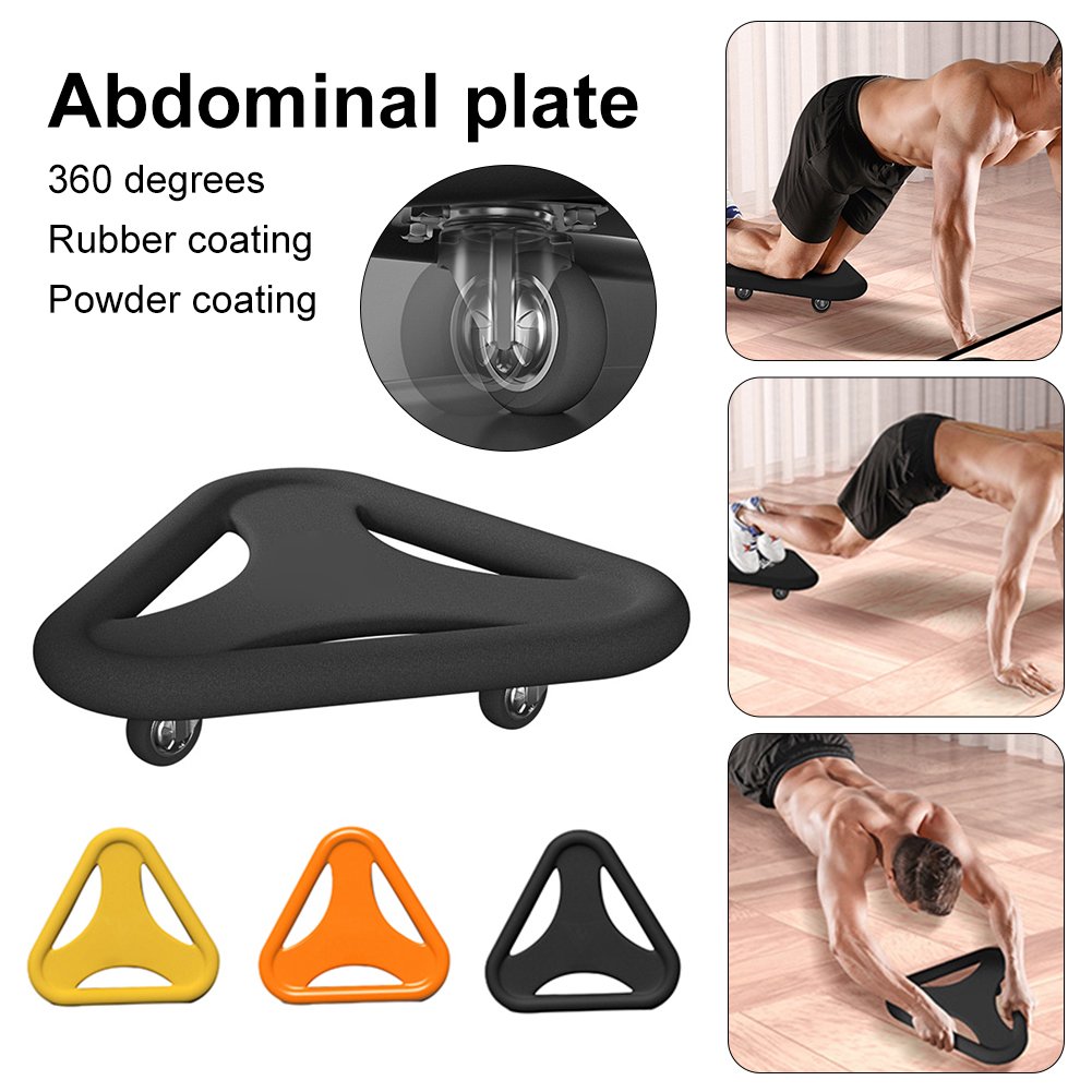 Triangle Abdominal Exercise Wheels – Sahoolat Store
